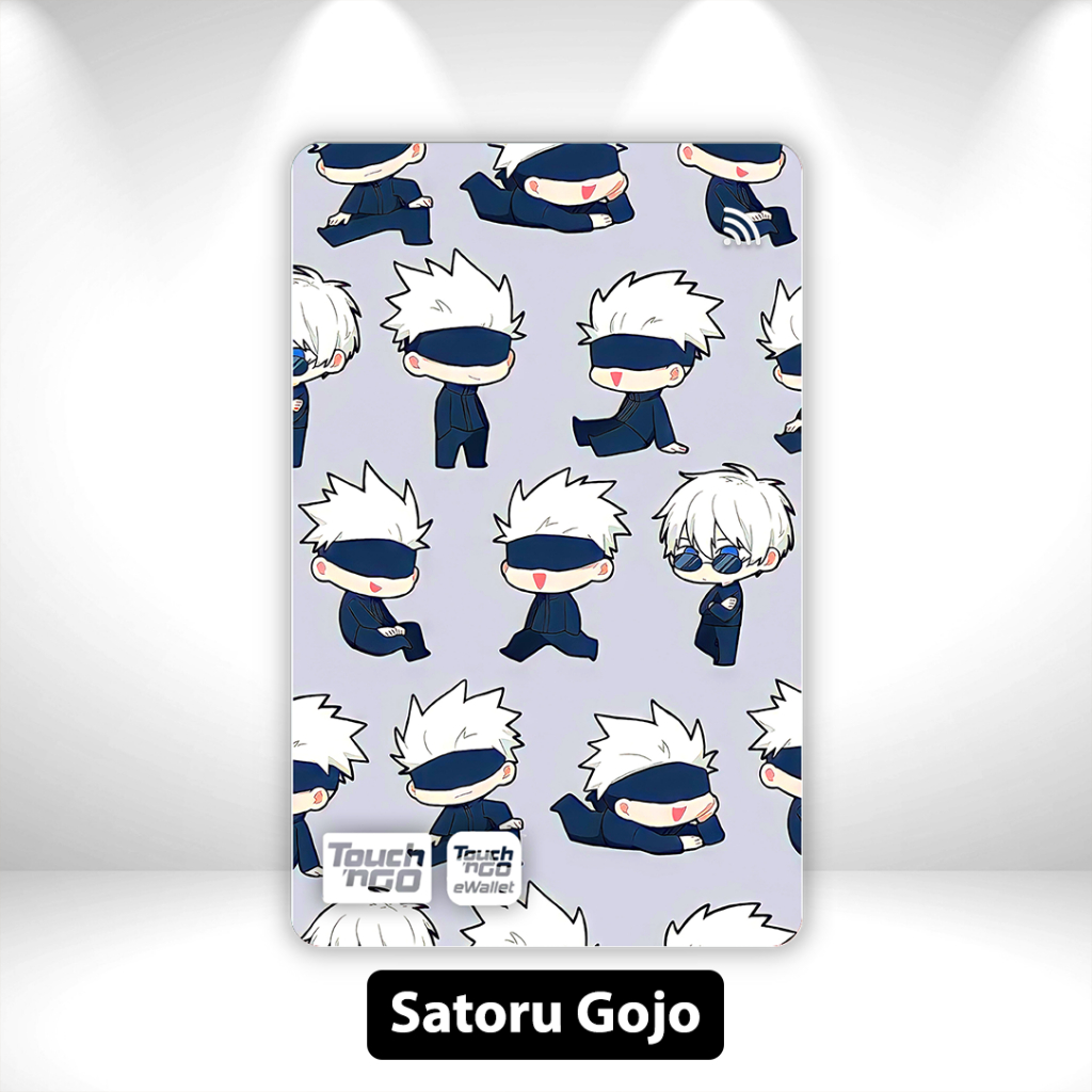 [Sticker Only*] Satoru Gojo - Sticker TNG NFC Card Skincard Jujutsu ...