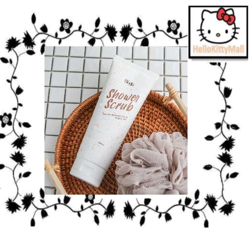 Cosway Bioglo Shower Scrub Sweet Almond Oil & Argan Oil | Shopee Malaysia