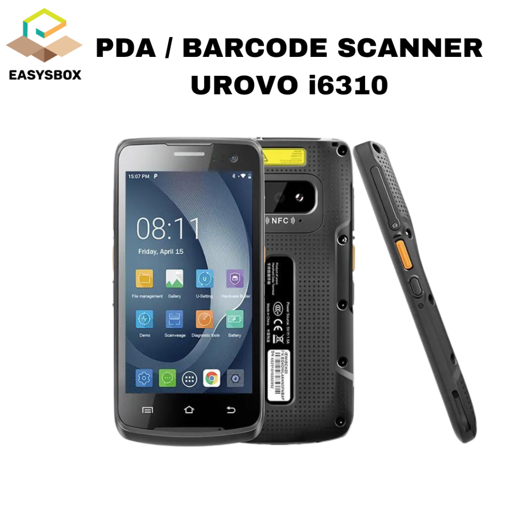 PDA SCANNER ANDROID BARCODE SCANNER UROVO i6310 | Shopee Malaysia