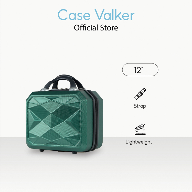 Case Valker Carja 12 inches ABS Cosmetic Case Travel Luggage Bag (12 ...