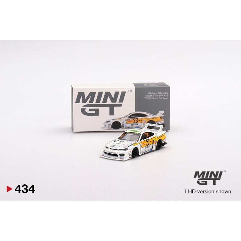 1/64 Mini GT #434 LB-Super Silhouette Nissan S15 Silvia #23 2021 ...