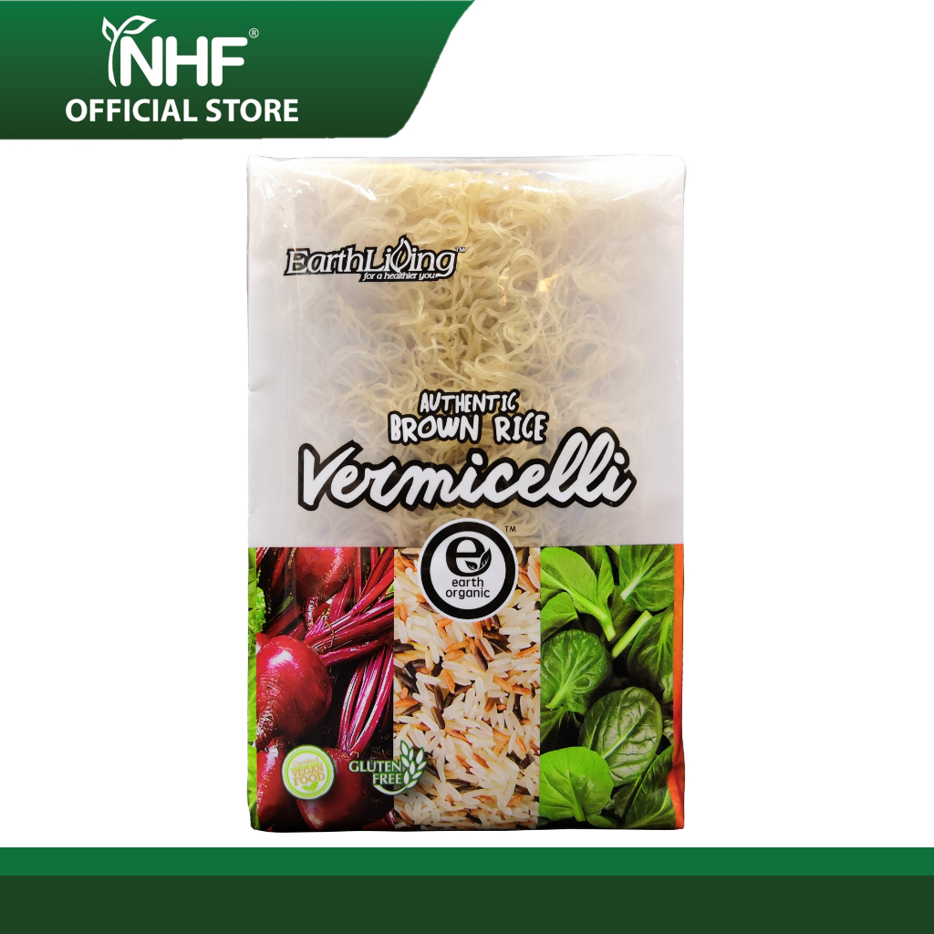 Earth Organic Brown Rice Vermicelli (450g) [Exp: 1/2025] | Shopee Malaysia
