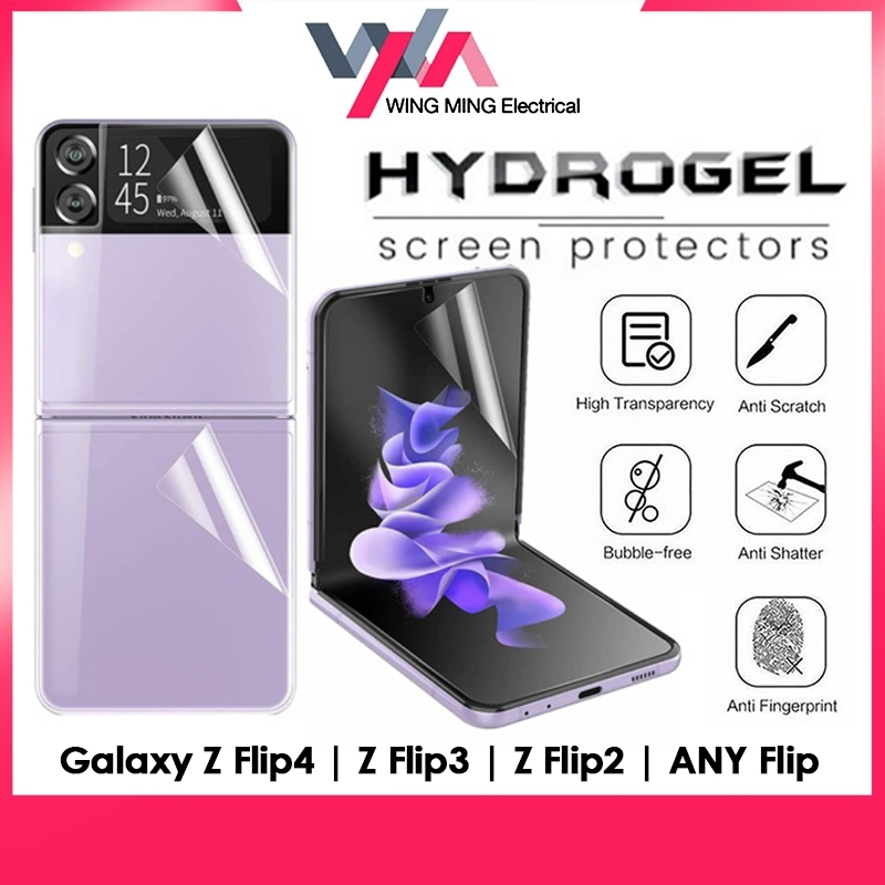 Samsung Galaxy Z Flip3 5G / Galaxy Z Flip Hydrogel Screen Protector ...