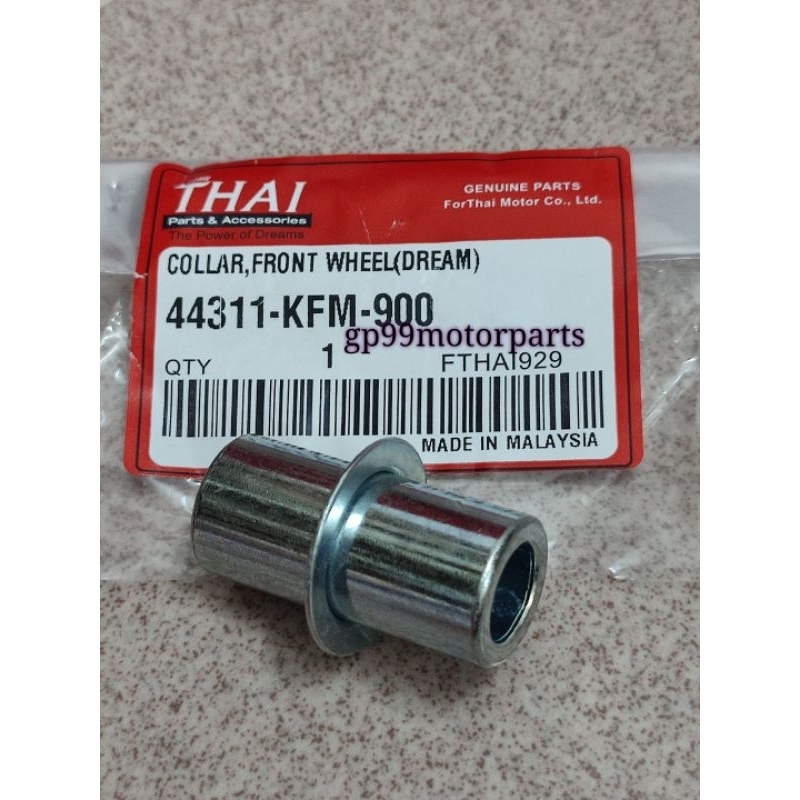 HONDA EX5 DREAM WAVE100 FRONT HUB BEARING DISTANCE COLLAR CENTER BUSH ...