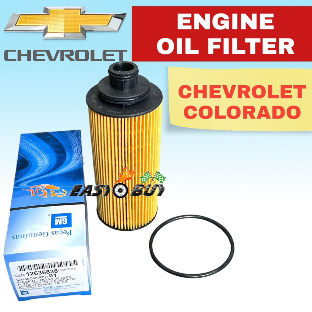 ORIGINAL - CHEVROLET COLORADO EGNINE OIL FILTER 12636838 | Shopee Malaysia