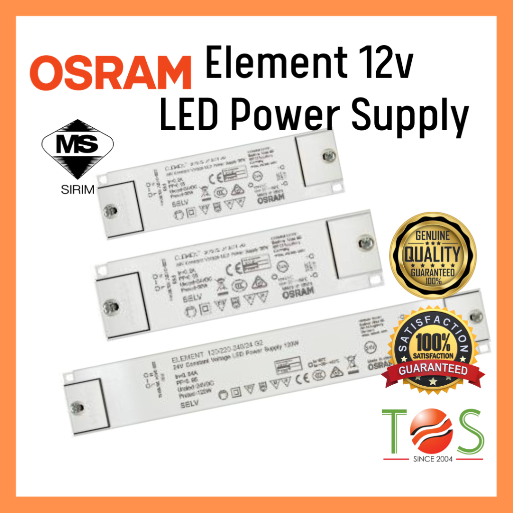 ETOS【READY STOCK】OSRAM Element 12V Constant Voltage Power Switching ...