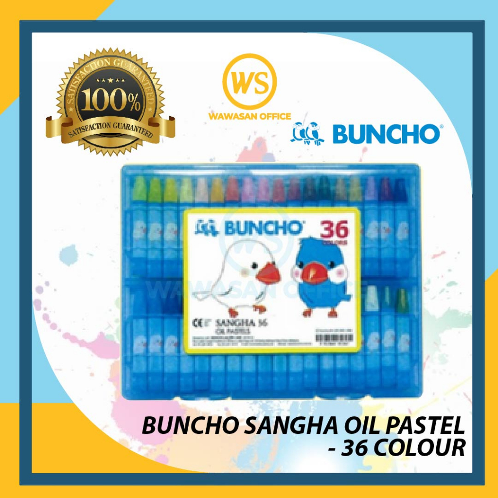 Buncho Sangha Oil Pastel / Buncho Oil Pastel / Buncho Crayon For Kids ...