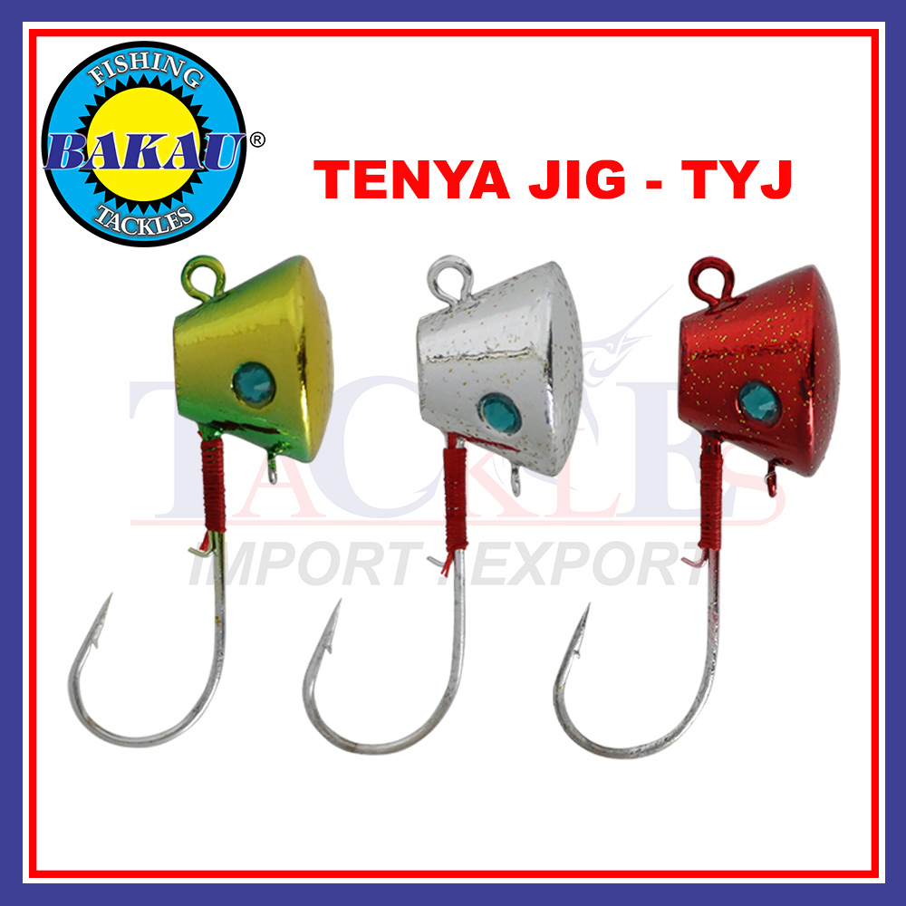 Bakau Tenya Jig Jigging Saltwater Fishing Lure Lures Umpan Bottom ...