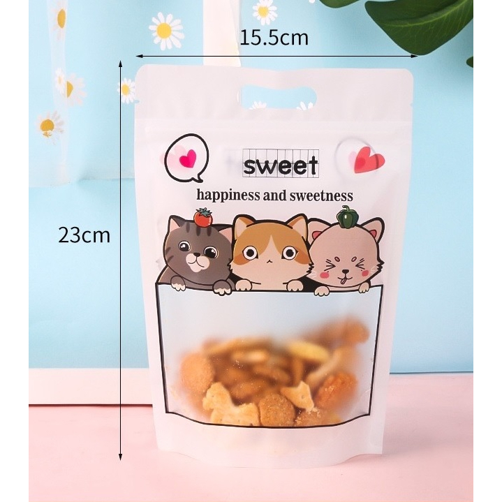 Plastic Storage Beg(+-50pcs) Press Seal Cartoon Pembungkusan Biskut ...