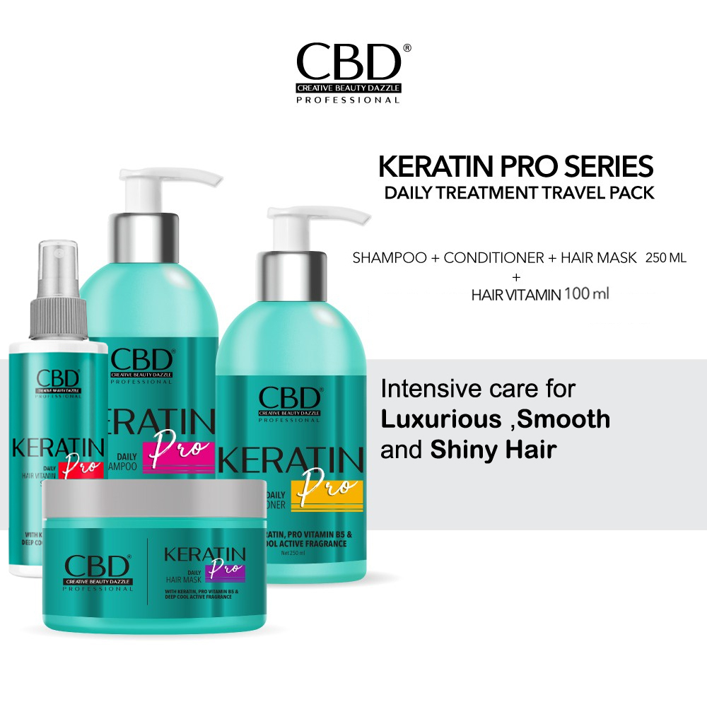 CBD Professional Keratin Pro Daily Treatment Set | Shopee Malaysia