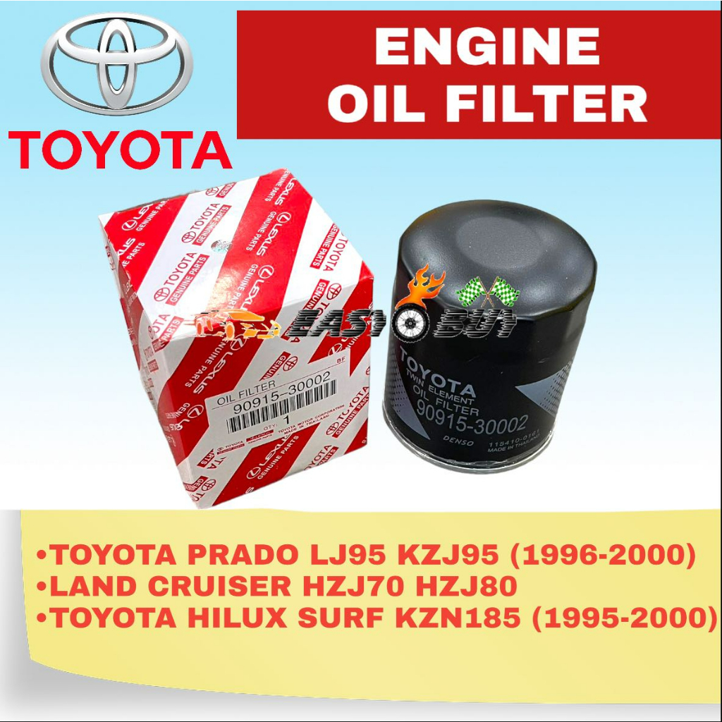Original Toyota Engine Filter 90915-30002-8T Hiace Vigo Land Cruiser ...