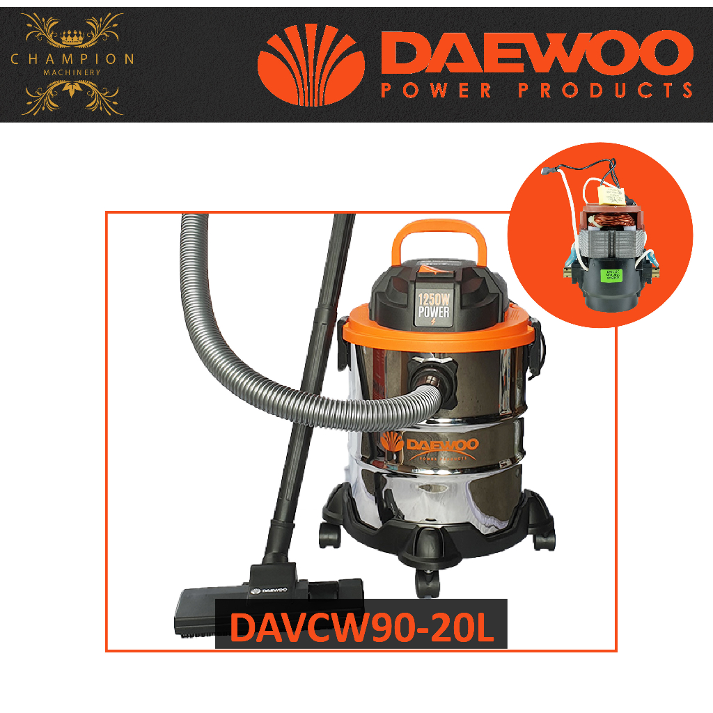 DAEWOO DAVCW90-15L/DAVCW90-20L/DAVCW90-30L/DAVCW90-40L Electric Vacuum Cleaner - 3 in 1 Spare ...