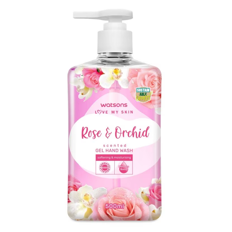 Watson Watsons Hand Cream Wash Gel Love My Skin Added Moist Active ...