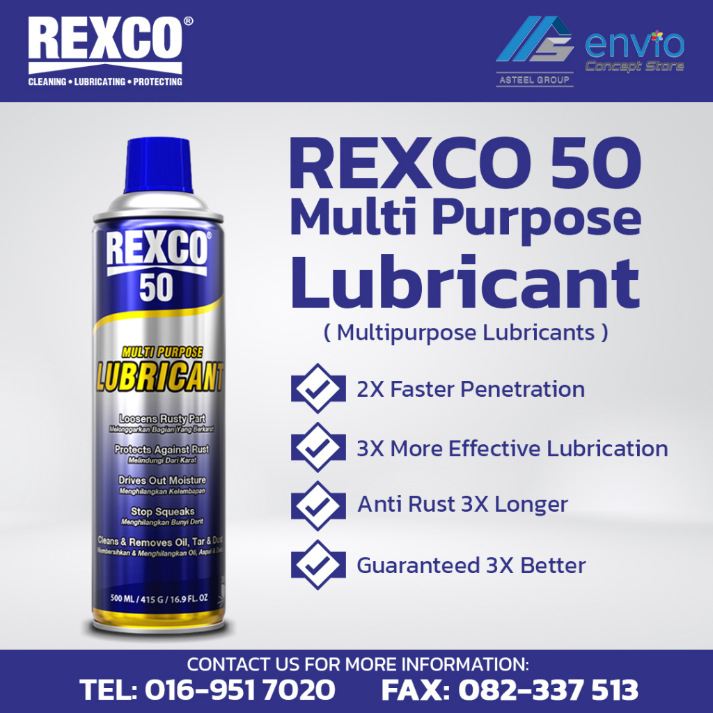 Rexco 50 Multi Purpose Lubricant | Shopee Malaysia