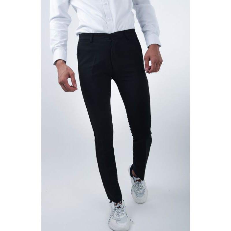Seluar Slack Hitam Slim Fit🔥🔥 | Shopee Malaysia
