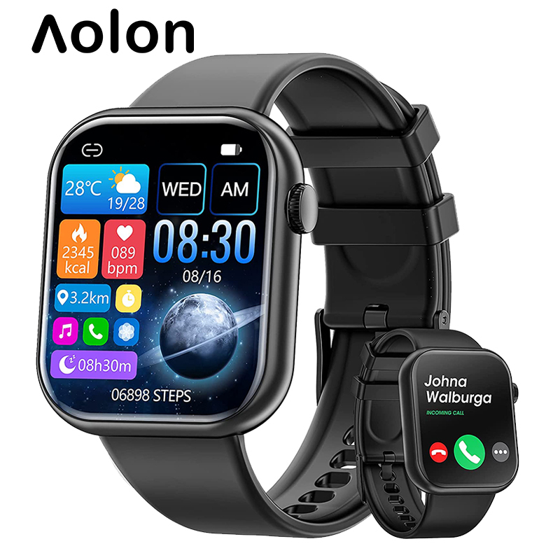 Aolon FOOM Lite IP68 Waterproof 1.83" Screen Battery Life 5-7 Days HD ...
