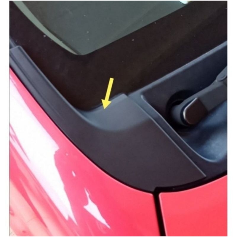 BEZZA AXIA (2014-2021) GRILLE WIPER SIDE COVER SIDE SEAL WIPER GARNISH ...