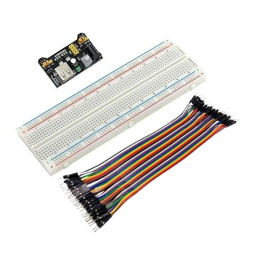 MB102 Breadboard + 5V 3.3V Power Supply Module + Jumper wire | Shopee ...