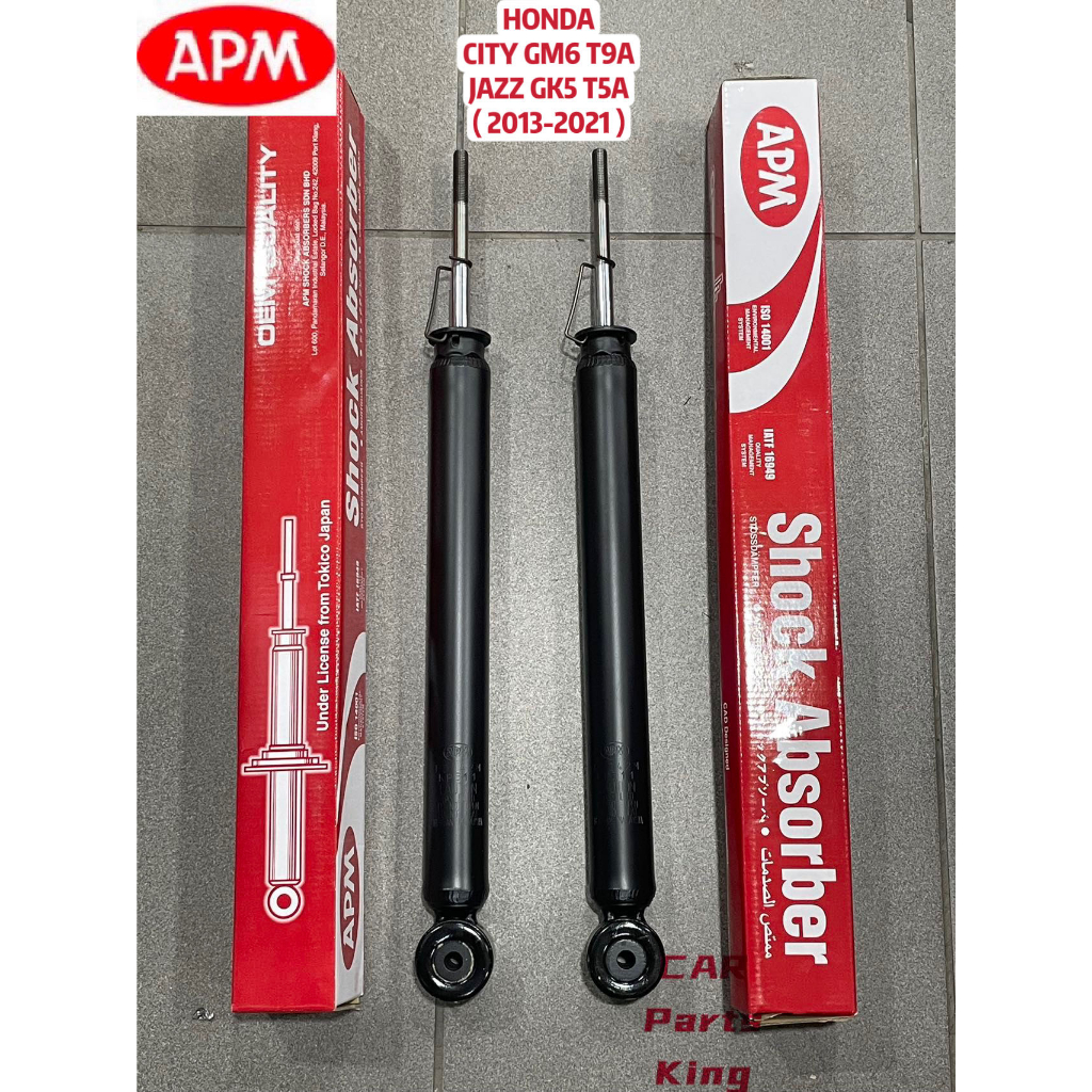 ( 100% ORIGINAL APM ) HONDA CITY GM6 T9A JAZZ GK5 T5A REAR SHOCK ABSORBER | Shopee Malaysia