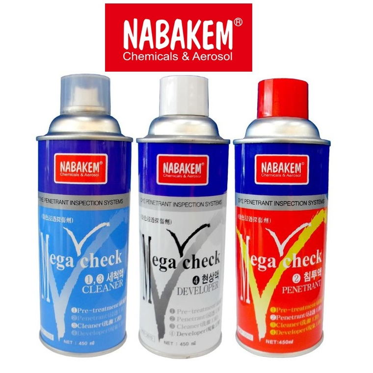 NABAKEM Mega Check Dye Penetrant 450ml | Shopee Malaysia