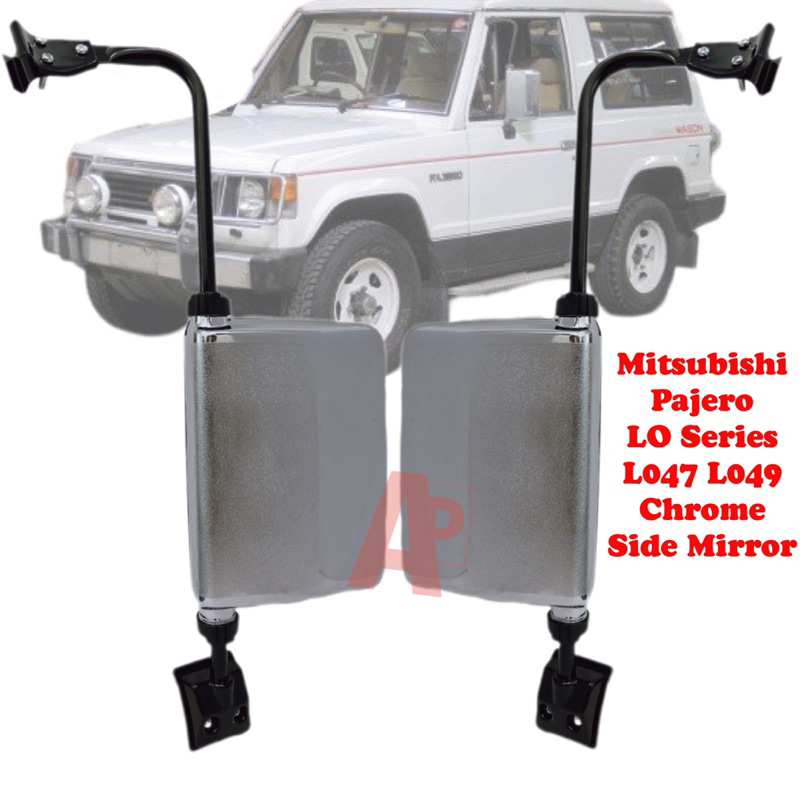 Mitsubishi Pajero LO Series LO47 LO49 L047 L049 SJ25 Front Chrome Side ...