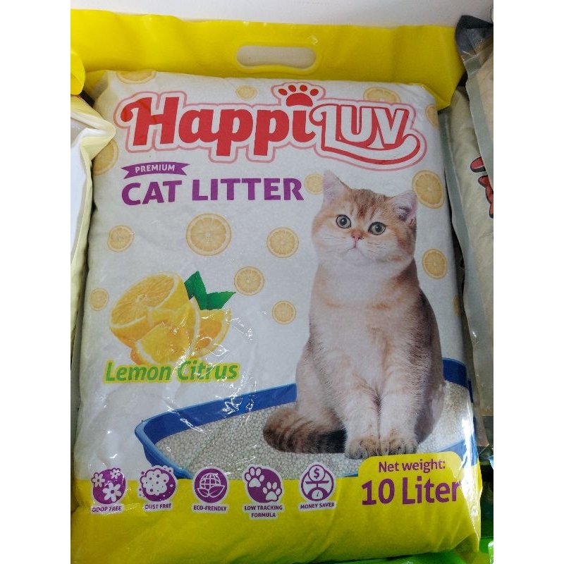 Happy Luv Premium Cat Litter 10L (8kg) | Shopee Malaysia