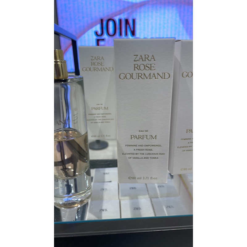 AUTHENTIC ZARA ROSE GOURMAND EDP 80ML | Shopee Malaysia
