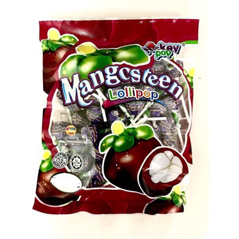 Nickey Pop Sweet Sour Mix fruit Lollipop Candy Sarsi Durian Strawberry Gula Batang Lolly Pop 零食 ...