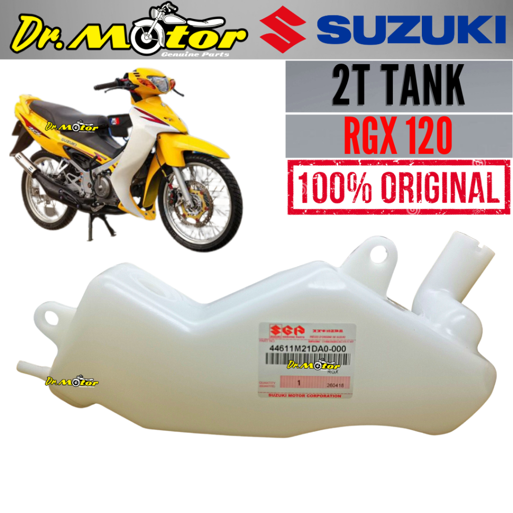 SUZUKI RGX120 RGX 120 SATRIA RU 120 2T TANK OIL TONG TANGKI TABUNG ...