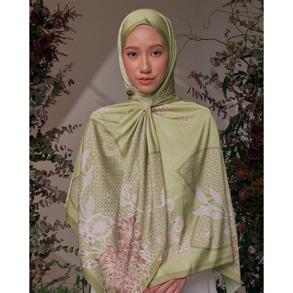 Nostalgia Raya Shawl: Bunga Buluh | Shopee Malaysia