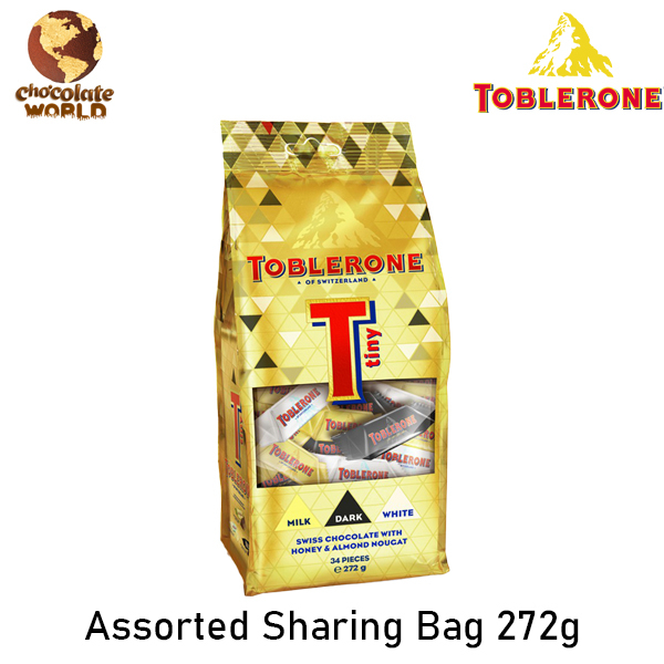 Toblerone Tiny Assorted 34 Pieces 272g (Swiss Made) | Shopee Malaysia