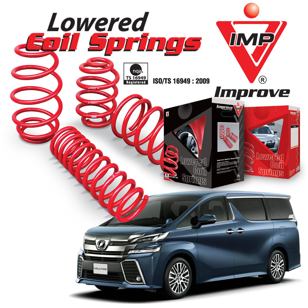 Toyota Alphard/Vellfire AGH30/GGH30 '15 IMP Lowered Sport Spring ...