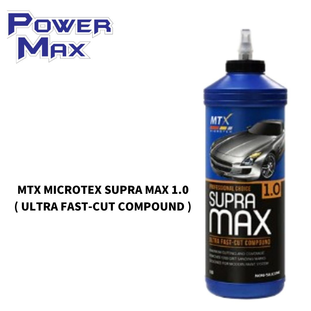 MTX MICROTEX SUPRA MAX 1.0 ULTRA FAST-CUT COMPOUND 500ML | Shopee Malaysia