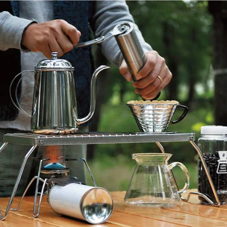Highmount Coffee Drip & Grill Stand Adjustable Outdoor Table | Shopee Malaysia