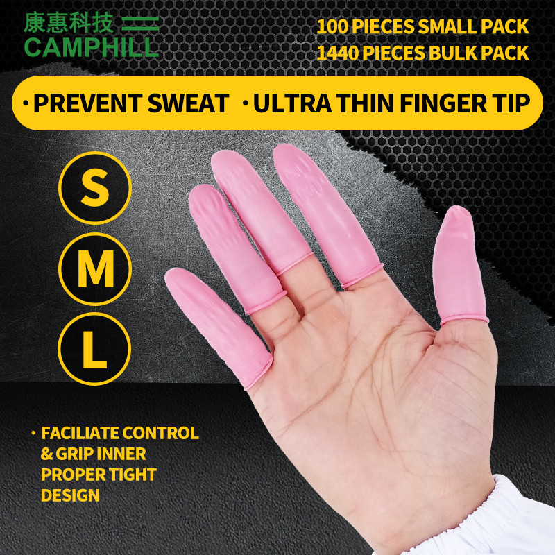 CAMSTERILE Finger Cot Disposable Anti-static Latex Natural Rubber ... CAMSTERILE Finger Cot Disposable Anti-static Latex Natural Rubber ...