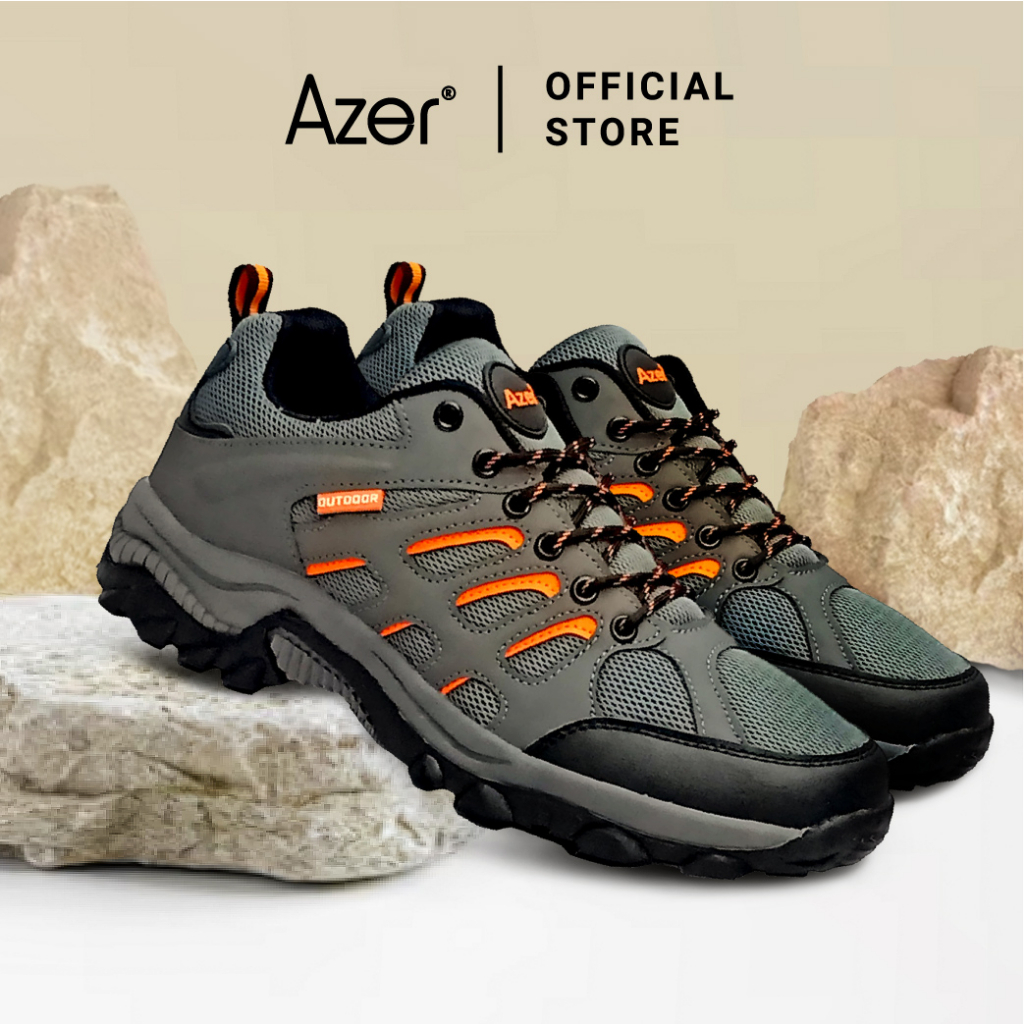 Azer S 9129 Men Hiking Shoes / Outdoor Shoes / Sport Shoes / Kasut Mendaki Gunung / Kasut ...