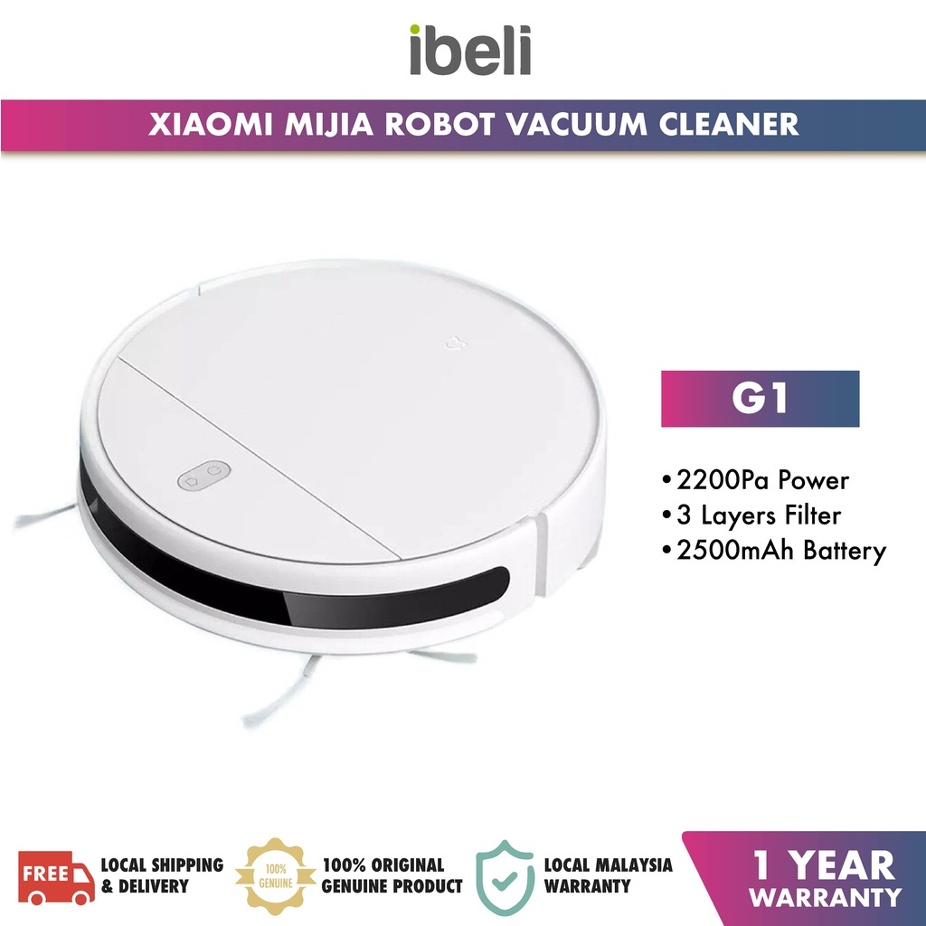 Xiaomi Mijia Robot Vacuum Cleaner Mop 2 Pro/2C/2 Lite | Shopee Malaysia