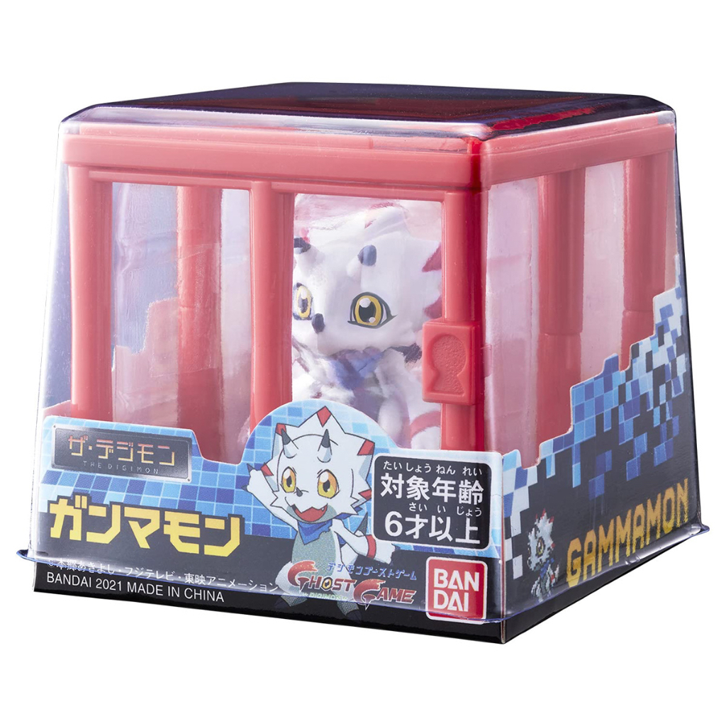 Bandai Digimon Adventure Mini Figure Cage (Dukemon, Omegamon, Greymon ...