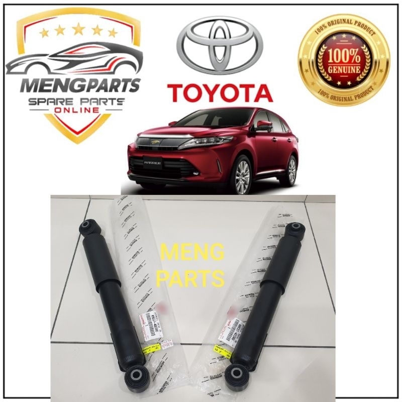 ORIGINAL TOYATA HARRIER ZSU60 2015Y REAR ABSORBER *PRICE FOR SET* 48531 ...