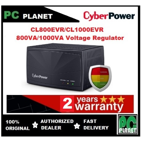 CyberPower CL800EVR CL1000EVR 800VA/1000VA Automatic Voltage Regulator ...