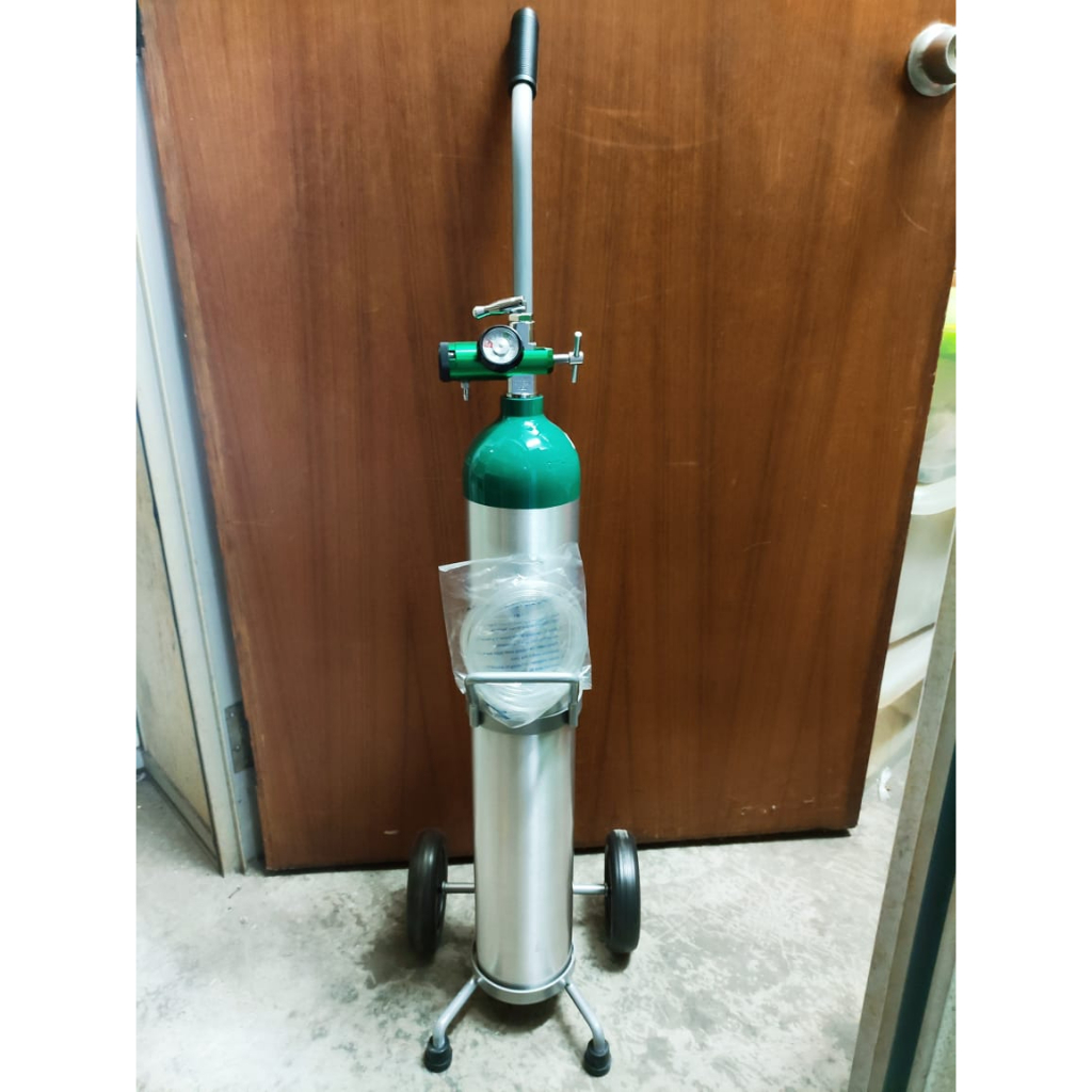4.6L MEDICAL OXYGEN CYLINDER TANK ALUMINIUM SET WITH PIN-INDEX ...