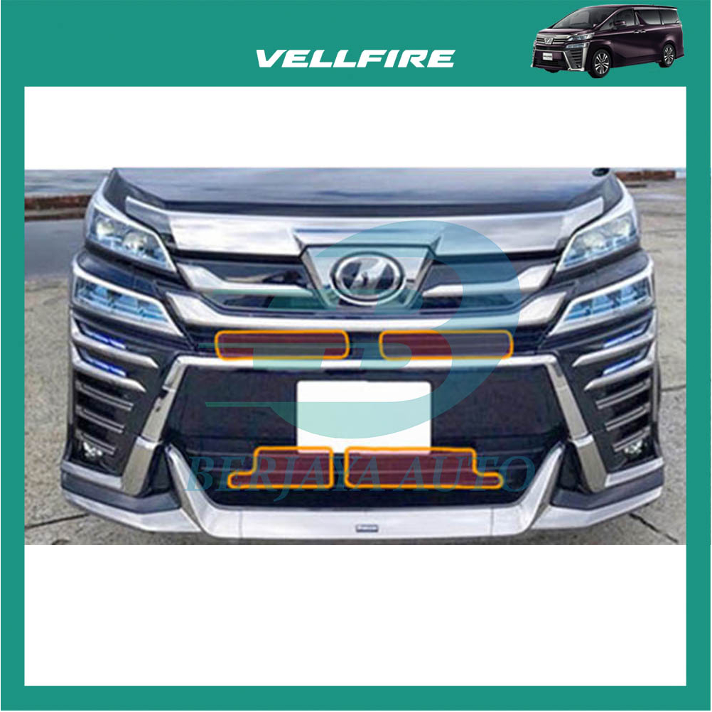 Toyota Alphard Vellfire AH30 2019 - 2023 Front Insert Grill Net ...