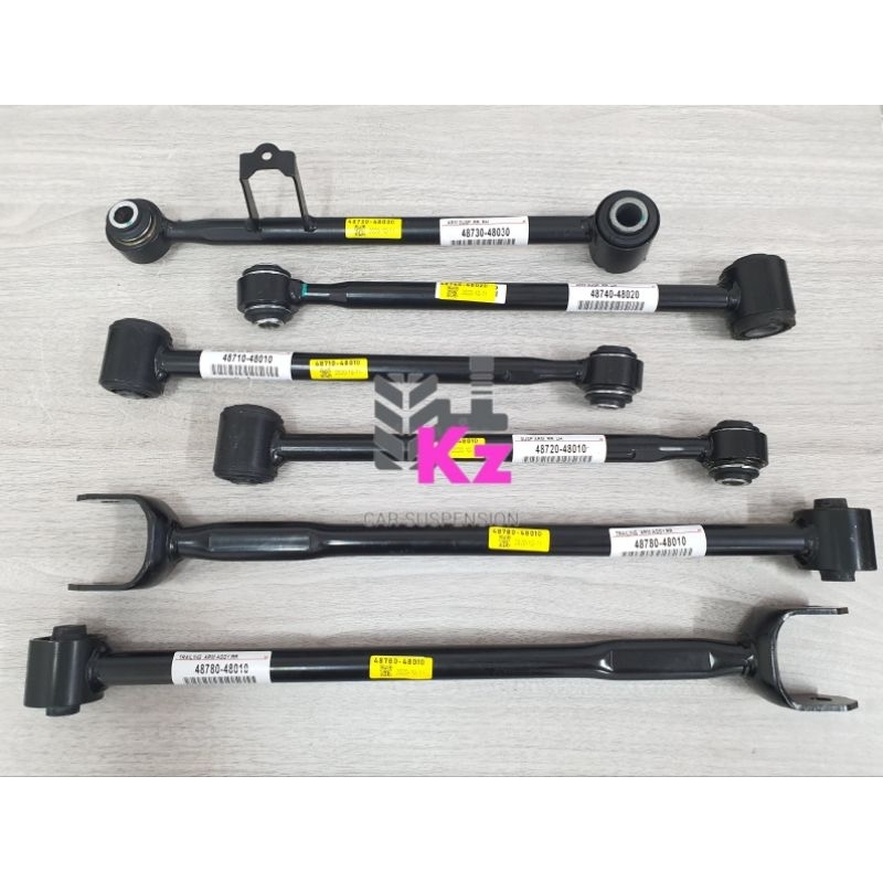 TOYOTA HARRIER 1997-2003 SXU10 ACU10 MCU10 - 6 IN 1 SET - REAR TRAILING ...