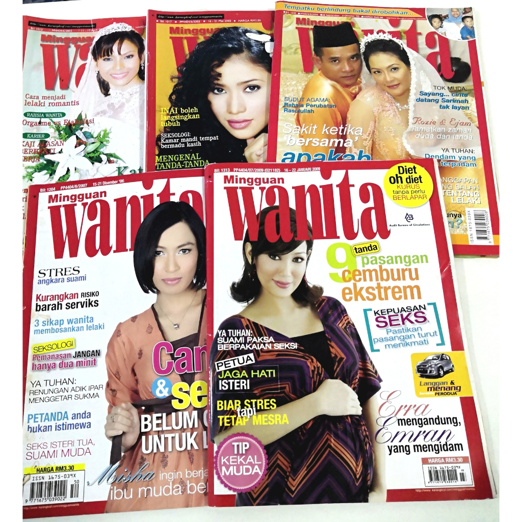 Majalah Wanita, Mangga, Hai & Bintang Lama | Shopee Malaysia