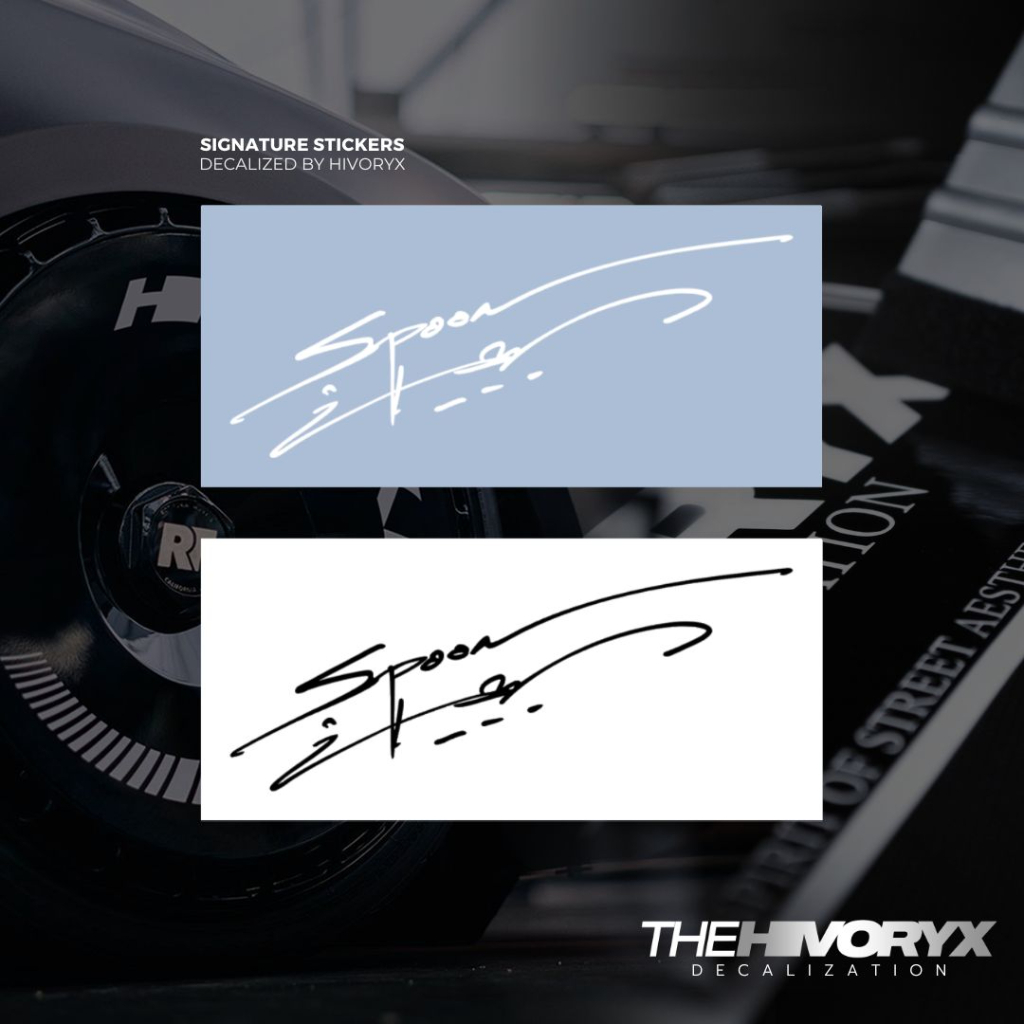 「TATSURU ICHISHIMA SPOON SPORTS」CELEBRITY AUTOGRAPH SIGNATURE SERIES ...