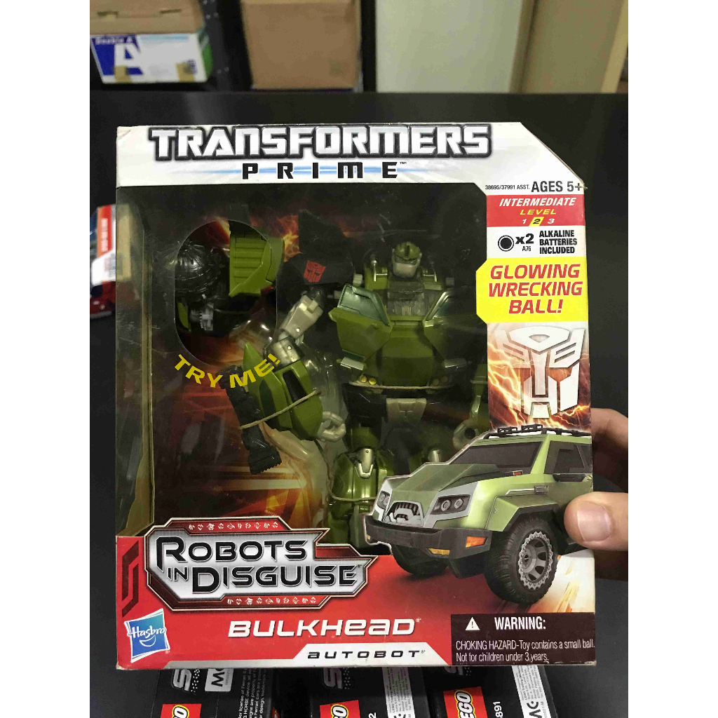 NEW Hasbro Transformers Prime RID Voyager Class Bulkhead | Shopee Malaysia