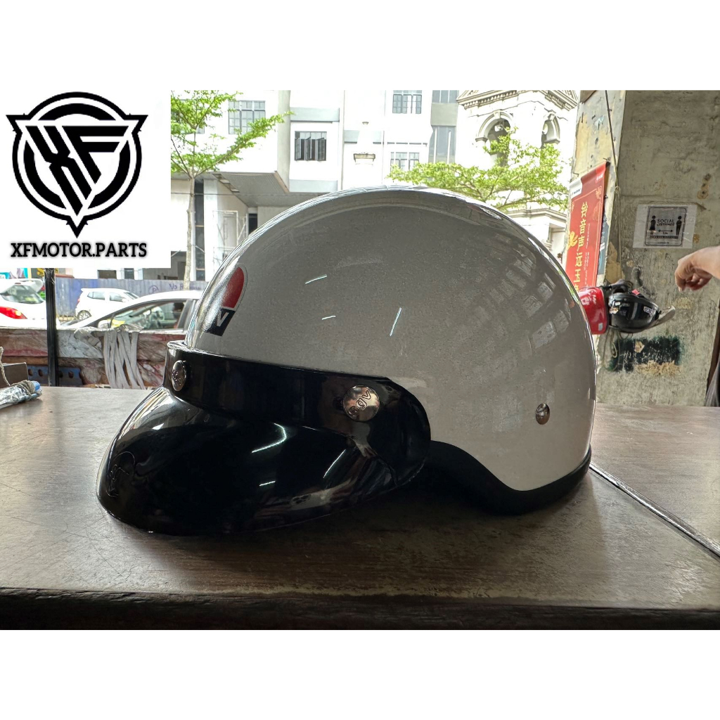 HELMET SGV WING ( LAMA ) , HALF , SETENGAH CUT ( SIRIM ) | Shopee Malaysia