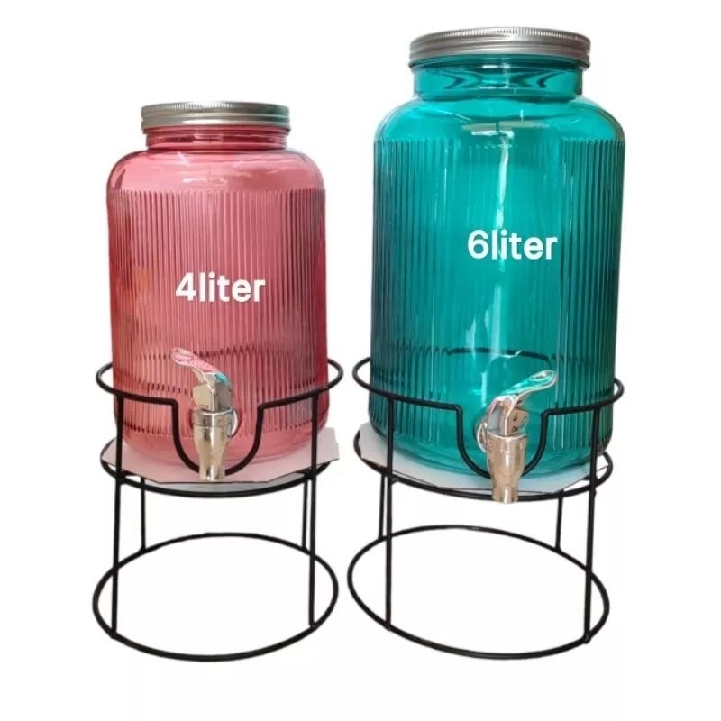 Water Dispenser 4LT 6LT/Bekas Air kaca/Water Dispenser Glass /Bocong ...