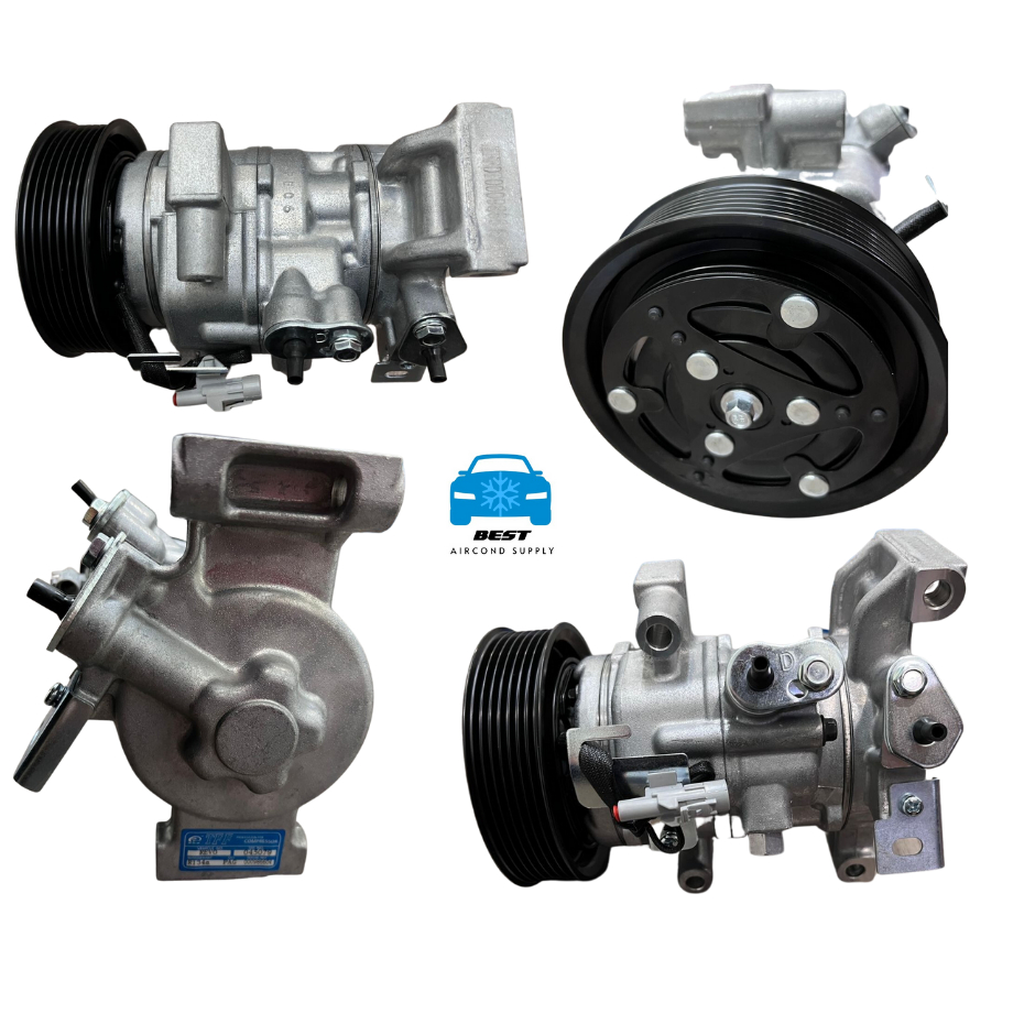 COMPRESSOR NEW TOYOTA HILUX REVO 10SRE15C 7PK | Shopee Malaysia
