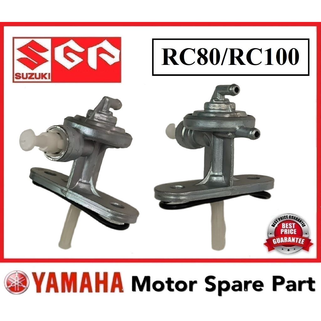 SUZUKI RC80 / RC100 FUEL COCK ASSY // KOK MINYAK KOK RC-80 RC80 RC 80 RC-100 RC 100 SUZUKI ...